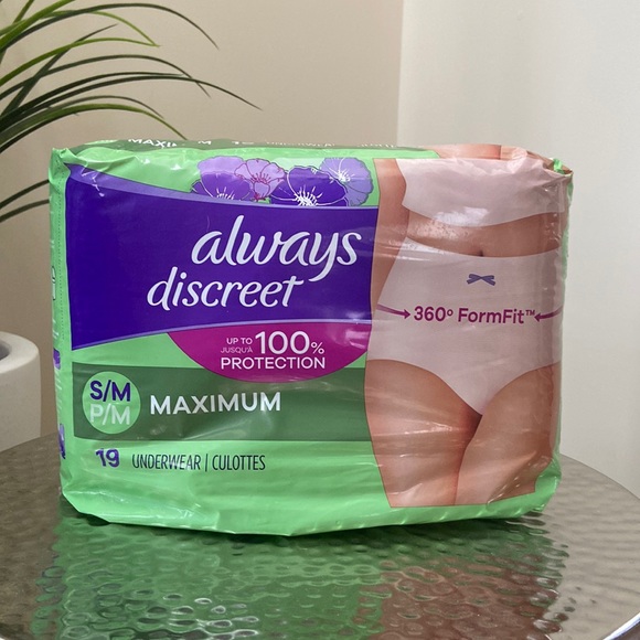 Always | Intimates & Sleepwear | Always Discreet Disposable Underwear ...